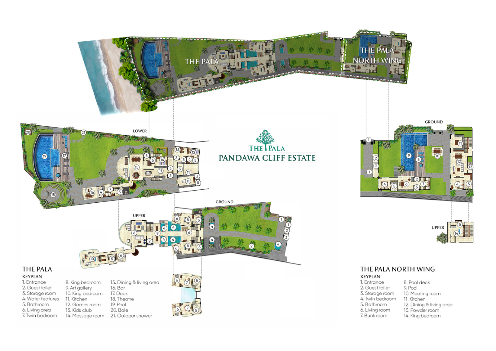 Overall Site Map - The Pala